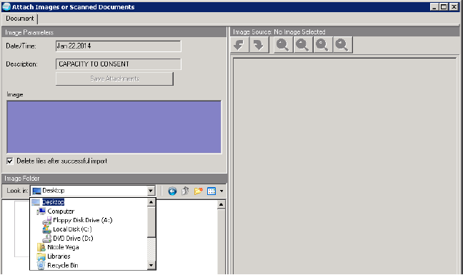 Attaching Scanned Images/Documents to a Note in CareVue | Medsphere Support